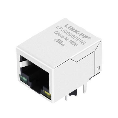 China Módulo de 13F-69GYDNW2NL RJ45 Jack com o 10/100 de BASE-T magnético LPJ0006BBNL à venda