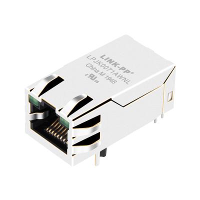 China La Base-T 1x1 RJ45 del gigabit 100/1000 de JK0-0187NL PulseJack integró el conector en venta