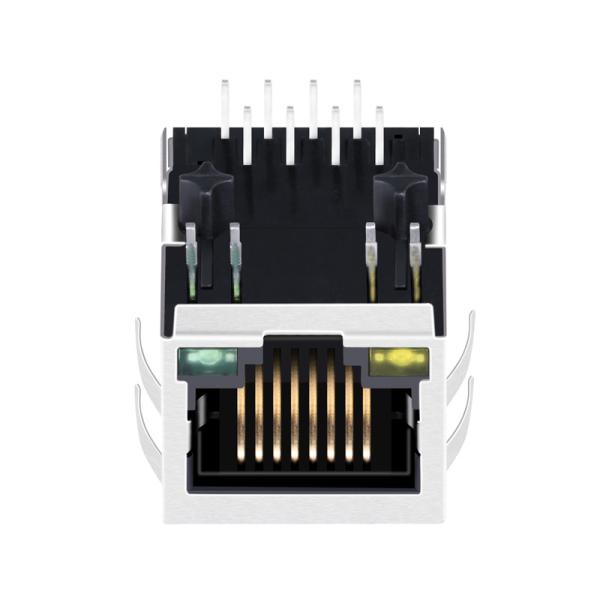 LPJ0112GDNL UTP-5 Cable RJ45 Connector , POE Rj45 13F-6XGYDNW2NL IEEE802.3af