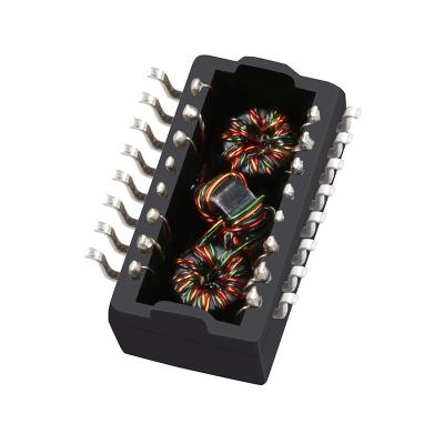 Chine L'audio de transformateurs et signalent 10/100 port 749013011A croisé de la base-T SMD 1 à vendre