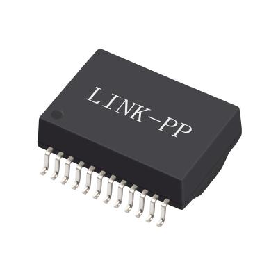China TG2G-HP10NZ5LF 24Pin 2.5G 1A PoE+ SMD Ethernet Transformer for sale