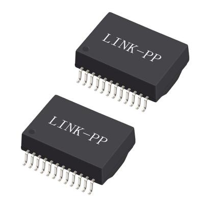 중국 HX5026NL 호환 LINK-PP 1000 Base-T Lan 변압기 4.5KVrms 단일 포트 SMD 24PIN 판매용