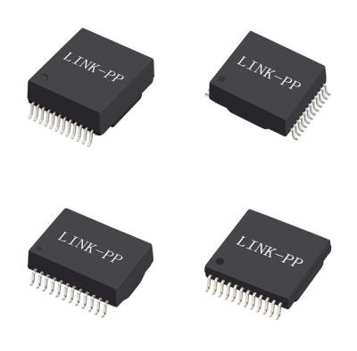 중국 1000 Base-T 고절연 4KV 단일 포트 24PIN PoE+ 자기 변압기 강화 HX5224CNL 판매용