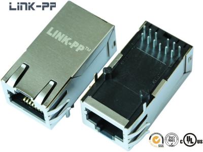 中国 IEEE 802.3 POE RJ45 10P8C 10/100Mbps フィルター、XMP-RMP-LC4P-16F6-NL 販売のため