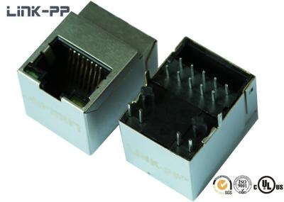 LAN インターフェイスのための 203346 縦 RJ45 ジャック女性 LPJD0713B31NL 埋め込まれる