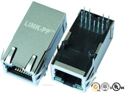 Китай Крест Jack СИД гигабита магнитный RJ45 Jack 1X1 LPJK0036AGNL 5793-1014 продается