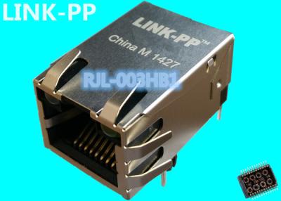 China Rjl-003HB1 Magnetische Vrouwelijke Jack Rj45 LPJ9026KONL 10/100Base-t Ingebedde Raad Te koop