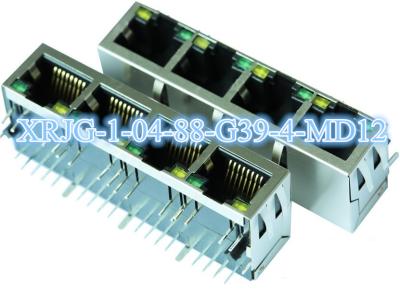 China XRJG-1-04-88-G39-4-MD12 Multi-Hafen RJ45 1x4 LPJ46201AENL durch zu verkaufen