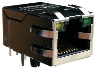 China P62-PBN-31R9 Magnetic RJ45 Jack LPJ1066-1A35NL Female Connector for sale