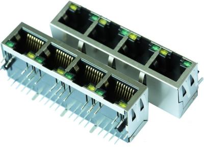 China RT1CFGAD1A-Multi-Hafen RJ45 1x4 Hafen Anschl. MAGJACK 10/100 BASE-T LPJ41014AWNL zu verkaufen