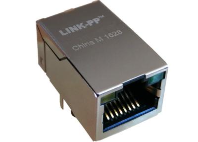 China Placa madre magnética de R16103DFG-UL RJ45 Jack 25.4m m ATMEGA8535-16AUR ATX en venta