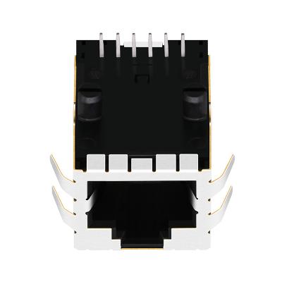 Cina 08B1-1X1T-06-F 100 porto RJ45 Jack Tab Up Without Led magnetico LPJ2011CNL della base-t 1x1 in vendita