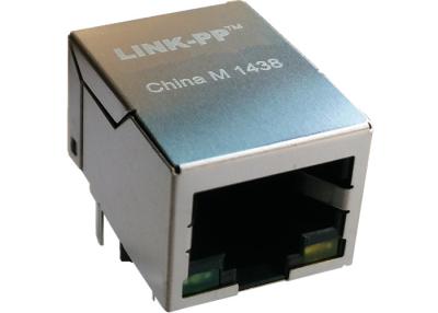 Chine Obstruction commune Jack de mode d'Étiquette-Vers le bas de gigabit de HFJ11-LG1GE-L12RL Conector Rj45 à vendre