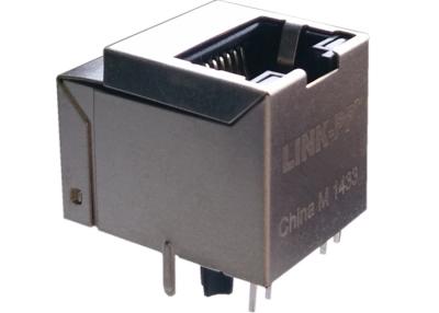 Cina Ethernet verticale LPJD4713BENL di gigabyte di HFJV1-E1G01-L12RL Rj45 Jack modulare in vendita