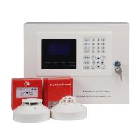 China CA100 Addressable Fire Alarm Control Panel 254 Points with LCD Display for Smoke Detection Systems for sale
