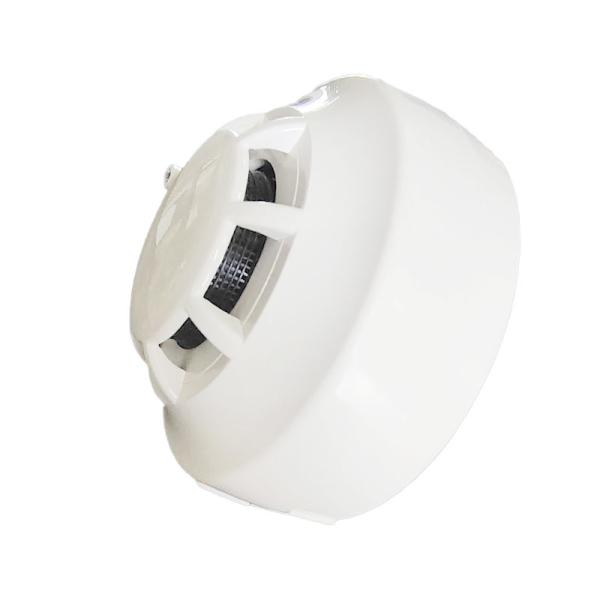 Quality White 4 Wire Smoke Detector DC12V DC24V Fire Alarm Smoke Detector With Relay Output for sale