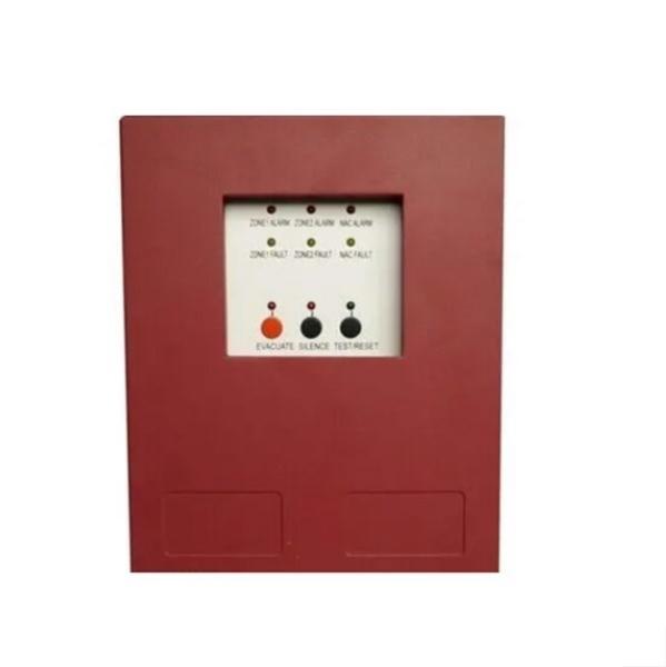 Quality Conventional 2 Zone Fire Alarm Controller For Wired Smoke Detector Alarm System for sale