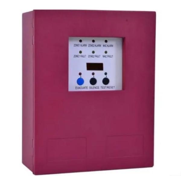 Quality Conventional 2 Zone Fire Alarm Controller For Wired Smoke Detector Alarm System for sale
