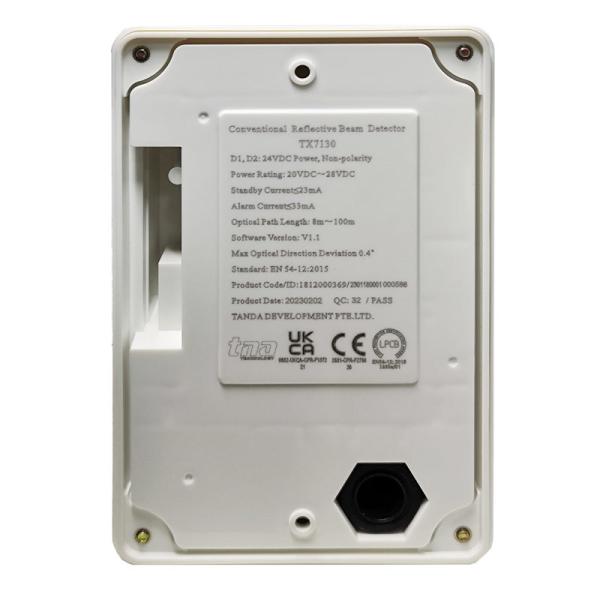 Quality TX7130 Reflective Optical Beam Smoke Detector with LPCB Certification for Fire for sale