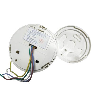 China Fire Safety System 4 Wire Smoke And Heat Detector AC220V For Cabinet Machine Rooms for sale