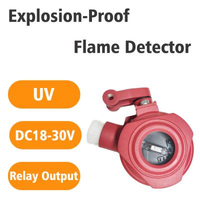 China Ultraviolet Flame Detector for Fire Alarm Systems with Infrared/UV Sensor Technology and Relay Output UV Fire Detector for sale