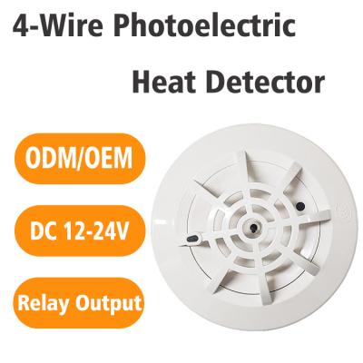 China High-Performance Conventional Fire Alarm System Heat Detector for Building Fire Detection and Protection for sale
