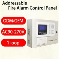 China XHA CA9008 Addressable Fire Alarm System 254 Control Points CE Certified Non-Polarity Loop for sale