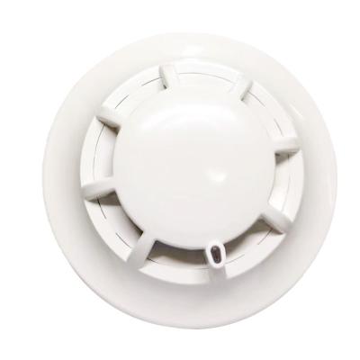 China 2 Wire Conventional Photoelectric Smoke Detector with Remote LED and ABS Housing for Substation Fire Alarm System for sale