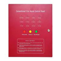 China 4 Zone Conventional Fire Alarm Control Panel AC220V LED Indicator for Fire System for sale