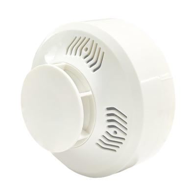 China 4-Wire Photoelectric Smoke Detector with 80dB Alarm and ABS Plastic for Reliable Fire Safety for sale
