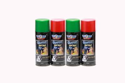 China OEM Graffiti Spray Paint 400ml Multi Color Black / White Fluorescent for sale