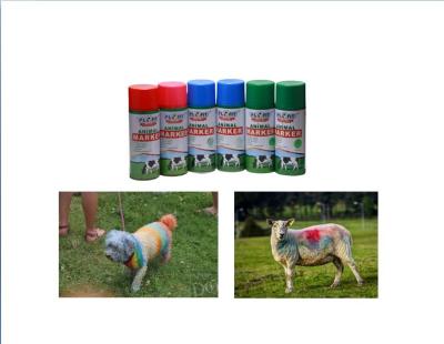 China Red Blue Green Animal Marking Spray Paint Liquid Coating For Pig / Sheep / Cattle for sale