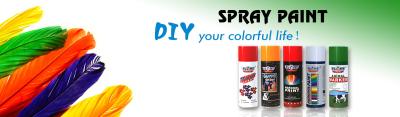 Китай Супер краска для пульверизатора аэрозоля цвета черноты лоска/белого цвета для ОЭМ велосипеда автомобиля 400мл/кан продается