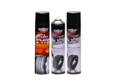 Polaco de limpieza del mantenimiento del coche del limpiador de la espuma del neumático del coche de la poder 750ml de la hojalata