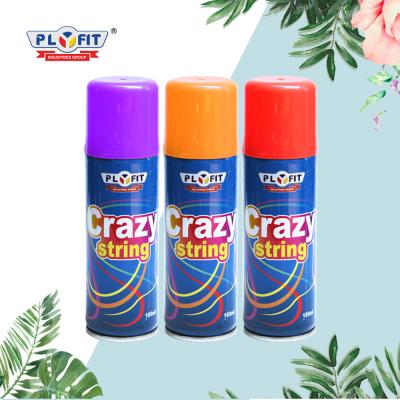 China Festival Celebration Party String Spray Easy cleaning Silly String Spray OEM for sale