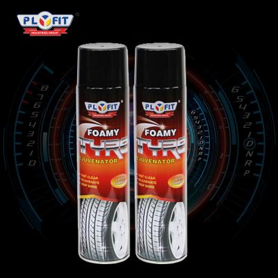 China 650ml Eco-Friendly Car Tyre Polish Spray for Shine and Protection for sale
