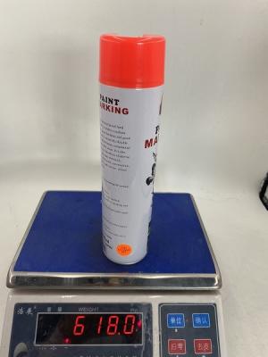 China Customized 650ml Aerosol Spray Paint Fast Dring Line Marking Paint for sale