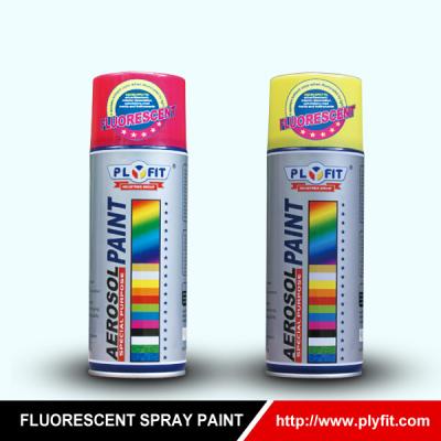 China Todas as finalidades 400 ml de tinta acrílica aerosol a vapor cor fluorescente à venda