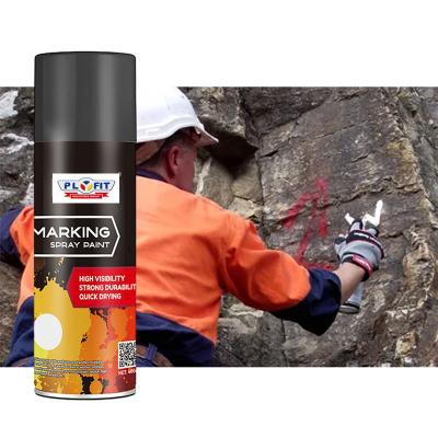 China Non-Flammable Mine Marking Paint 350g Acrylic Spray 24 Months Shelf Life for sale