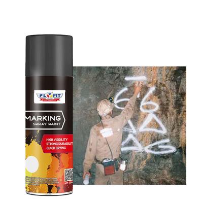 China Non-Flammable High-Temperature Resistant Durable Mine Marking Paint for Underground Mining Aerosol Spray Paint for sale