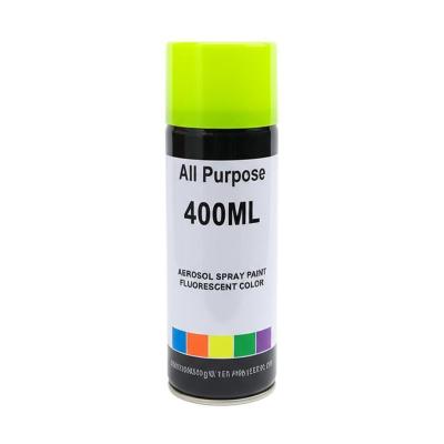 China 400 ml de tinta acrílica aerosol com cor fluorescente e acabamento alto brilho para excelente resistência a intempéries à venda