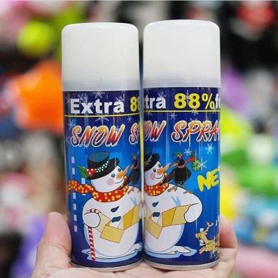 China Tinplate Can TUV Resin 250ml Perfumed Snow Spray For Party for sale