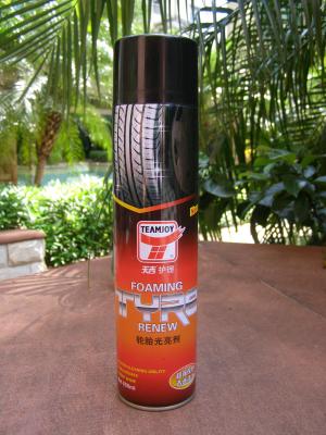 China 650ml Eco-Friendly Car Tyre Polish Spray for Shine and Protection for sale