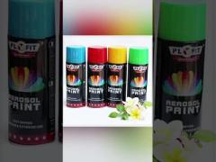 Pittura di spruzzo nera dell'aerosol dell'oro di ISO9001 18K per le automobili rapidamente che si asciugano