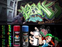 Hoge de Nevelverf van de aërosol polijst de Fluorescente Graffiti 400ml voor Muurschilderij