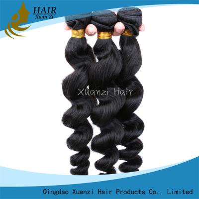 China Sexy Virgin Indian Remy Hair No Shedding , Indian Curly Hair Bundles No Tangling 7A Grade for sale