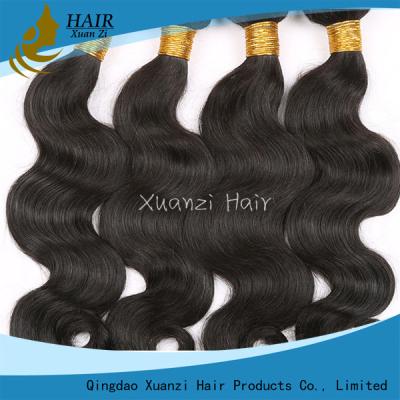 China 7A Permanent Indian Remy Hair Weave , Soft Smoaoth Brazilian Virgin Hair Natural Wave for sale