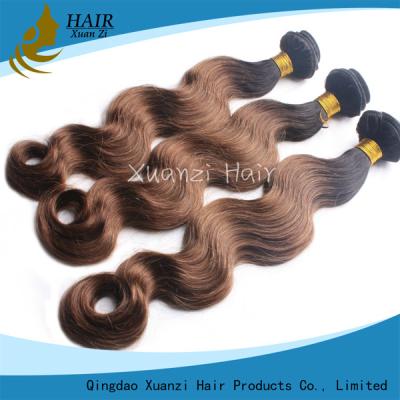 China Real Hair Colored Virgin Hair Extensions Loose Wave No Tangle No Shedding for sale