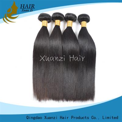 Cina Pacchi peruviani dei capelli diritti, estensioni reali dei capelli umani nessun groviglio in vendita