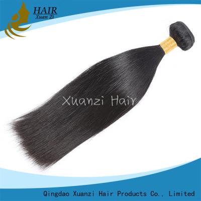Cina Le doppie estensioni vergini di trama dei capelli umani puliscono diritto serico nessuno spargimento in vendita